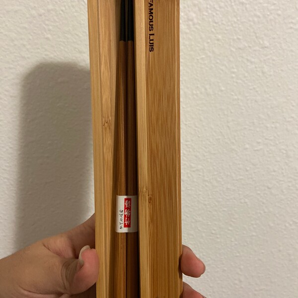 Gift Under 20 - Chopstick Box - Personalized Chopsticks - Personalized ...