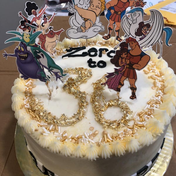 Hercules Cupcake Toppers, Party Supplies - Etsy