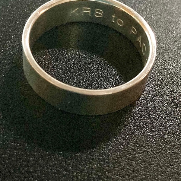 Personalized Ring Engraving, Ring Order Add-on — Custom Deep Laser ...