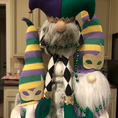 Mardi Gras Gnomes - Etsy