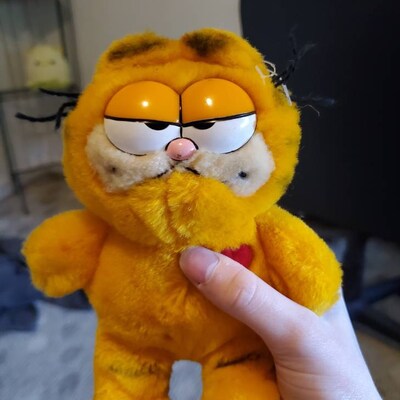 Gorgeous Collectible and Vintage and Garfield With Scarf and Sweater ...