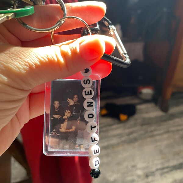 Deftones Chino Moreno Beaded Acrylic Keychain - Etsy