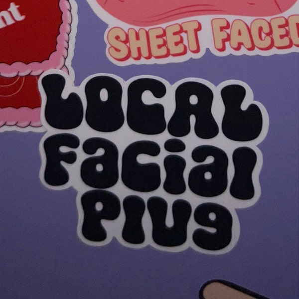 Beautiful Skin is Just a Facial Away Sticker | Skin Care| Esthetician ...