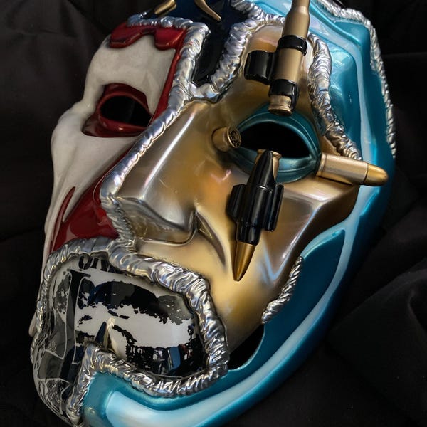 1/1 David of Michelangelo X Corey Taylor TESF Mask | Art Sculpture ...