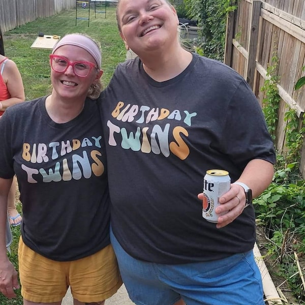 Birthday Twins Shirt, Matching Shirts, Birthday Shirt, Birthday Party ...