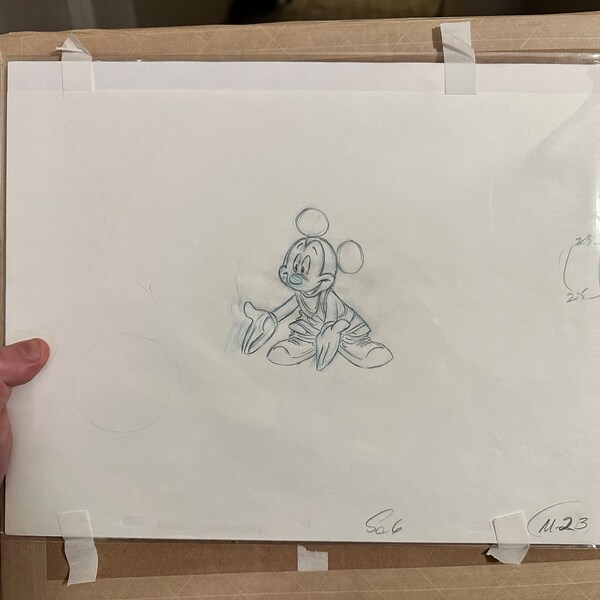 Animation Production Cel- Buzz Bee - in the Bowl of Cheerios - With ...