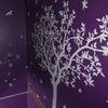 Large Forest Tree Wall Mural With Moon & Stars Wall Decal NT030 - Etsy