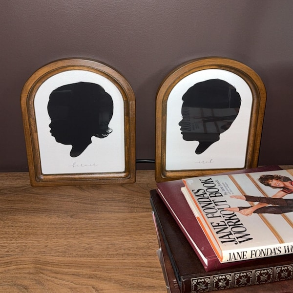 Christmas Gift Set Wooden Frames 2 Inch Round Frame 2x4 Oval Frame 2x4 ...