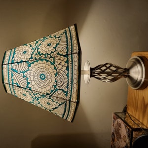 Large Floor Lamp Shade in Multi Colour Floral Pattern - Etsy