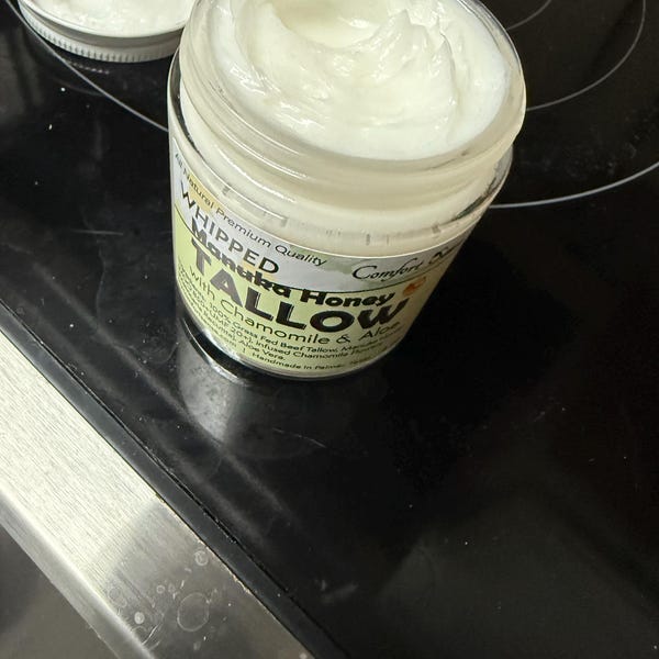 Sampler/gift Box of Manuka Honey & Bison Whipped Tallow Cream With 850 ...