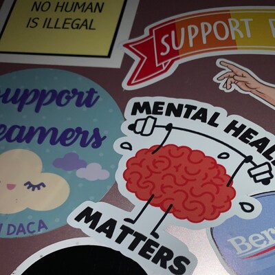 Mental Health Awareness Sticker Pack 1 Diversely Human Mental Health ...