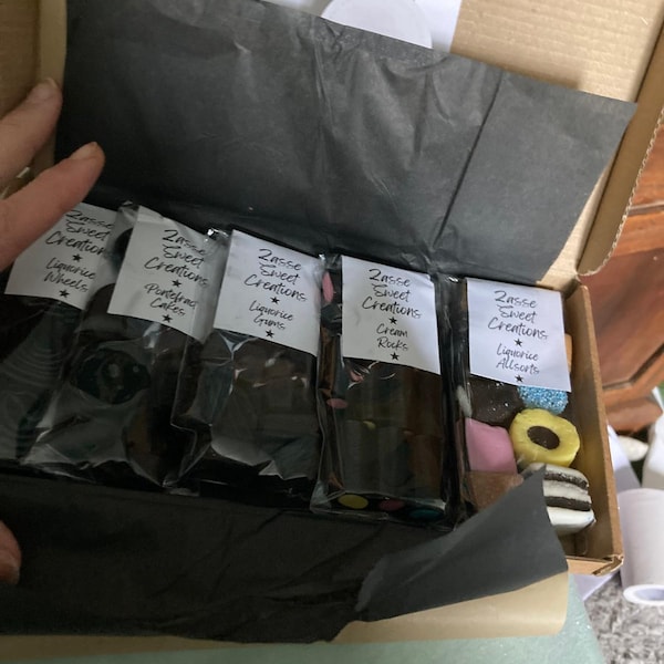 Happy Fathers Day Sweet Treat Gift Box Gift for Dad, Mixed Sweets ...