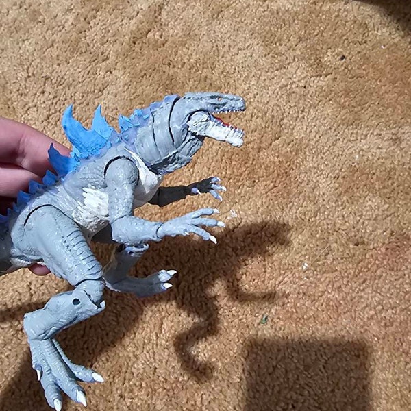 Papercraft Godzilla Atomic Breath Effect Part (blue) Super Easy to ...