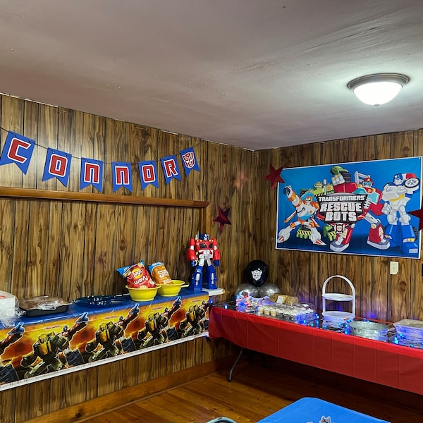 Personalized Optimus Prime Banner Transformers Banner Optimus ...