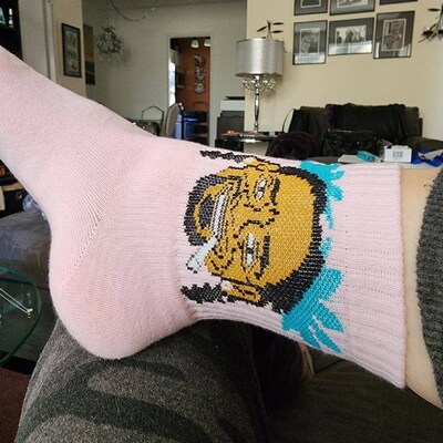 Popcorn Socks, Food Socks, Popcorn Gift, Gift for Foodlover, Crazy ...