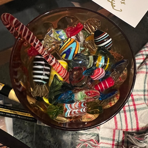 Lampwork Glass Candy, 48mm, Display, Decoration, Figurine - Etsy