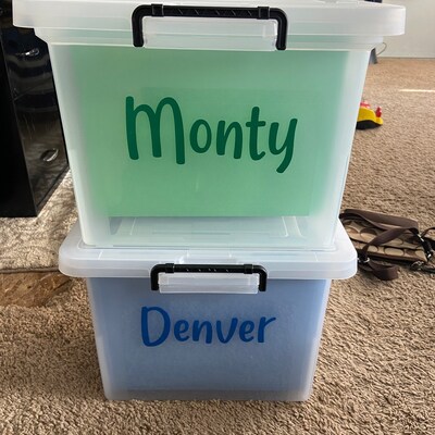 Memory Box Decal ONLY Keepsake Box School Years School Paper Organizer ...