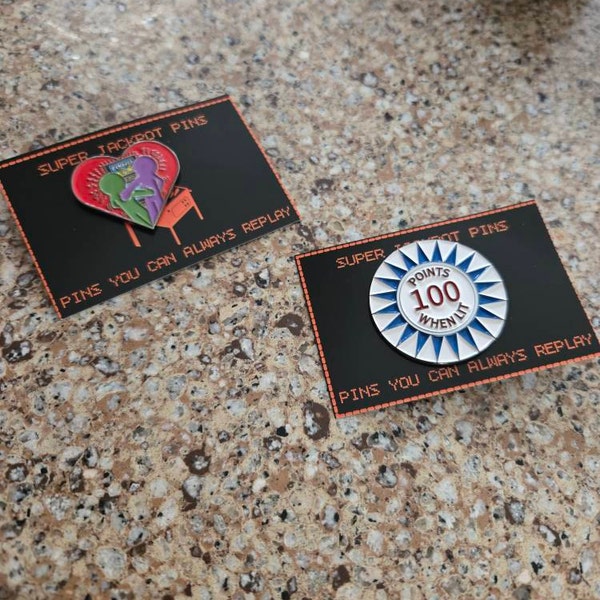 Pinball Pop Bumpers 1000 Points Soft Enamel Pin - Etsy
