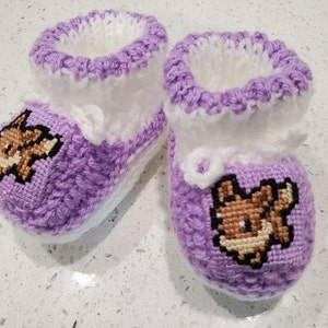League of Legends Poro Inspired Knitted Baby Booties, Newborn Knitted ...