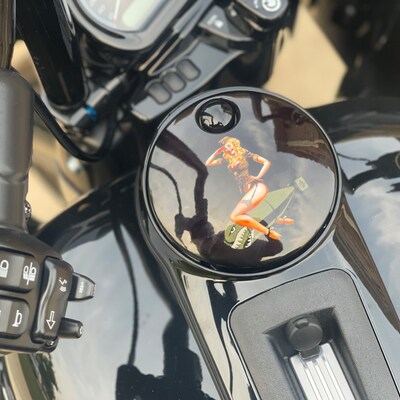 Victory Motorcycles Custom Derby Cover Viking Valknut - Etsy