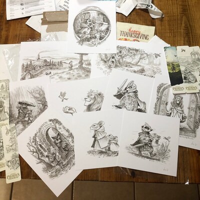 SKREE 11 X 17 Foldable Play Map of Skree From Wingfeather Saga, Book 2 ...