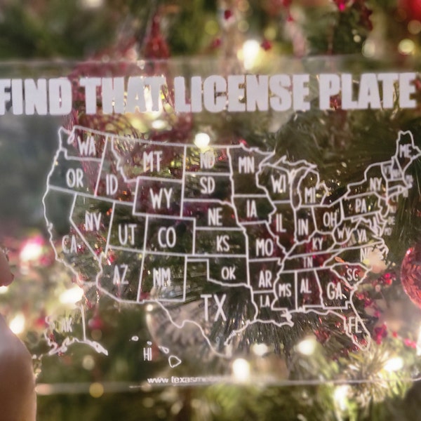 Acrylic Dry Erase Car Game Boards, Engraved Vehicle Travel Games, I Spy ...