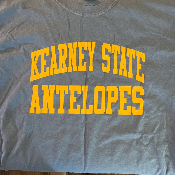 CUSTOM College Shirt | Customized School Group Block Lettering | Custom ...