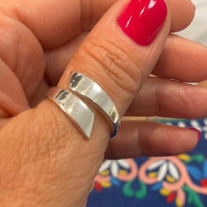 Wishbone Silver Ring All Sizes See Below - Etsy