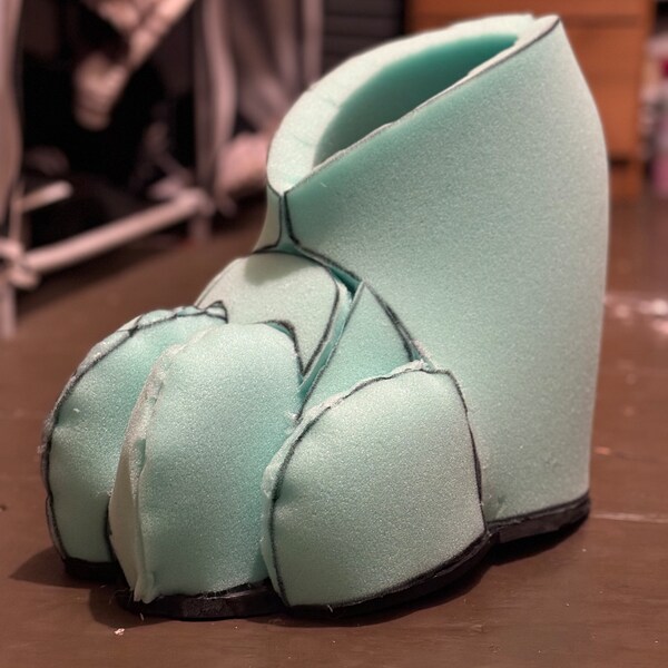 Footpaw Base Pattern - Etsy