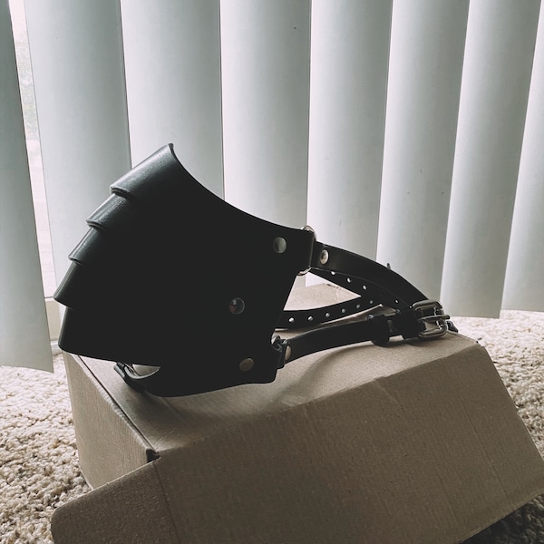 Premium Leather Posture Collar, Neck Corset, BDSM Leather Collar, Wide ...