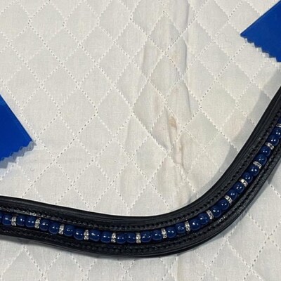 Diy Browband Empty Channel Leather Browband Make Your Own Browband Make ...