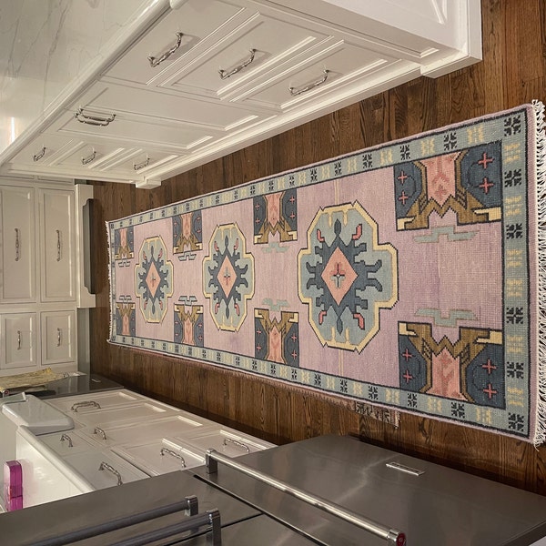 Oushak Rug Hand Knotted 8x10, 9x12, 10x14, Wool Traditional and Vintage ...