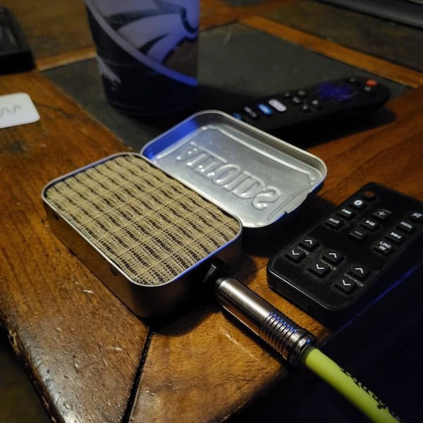 Portable Mint Tin Amp and Speaker for Electric Guitar- Altoids Green ...