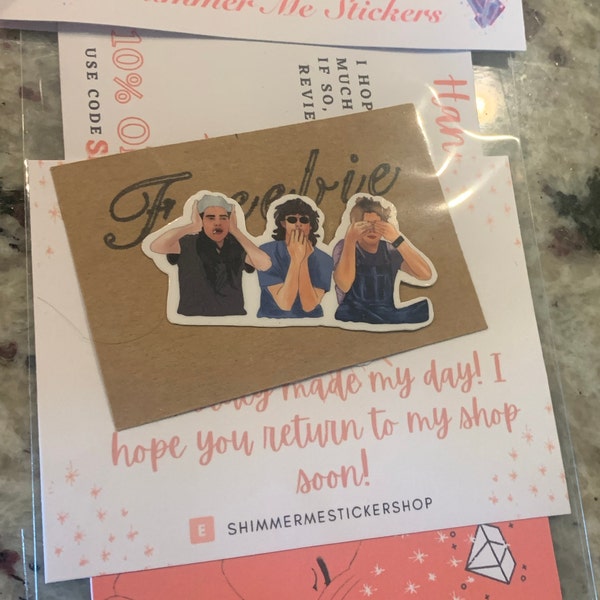 Dazed and Confused Trio Sticker | Laptop Stickers | Water Bottle ...