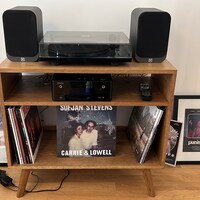 Hi-fi and Vinyl Storage Unit - Etsy UK