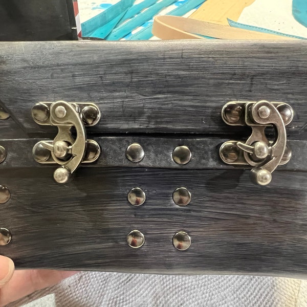 PDF Pattern: the Battle Box! Large Leather Deck Box With Dice Storage ...