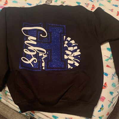 Custom Cheer Sweatshirt, Cheer Sweater for Mom, Cheer Swag, School ...