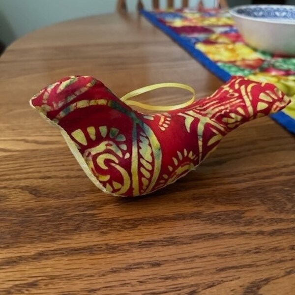 EASY Partridge Bird Ornament Sewing Pattern & Tutorial | Beginners ...