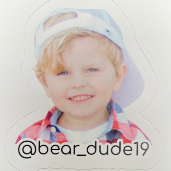 2" Custom Photo Stickers | Custom "wink, Wink" Meme Vinyl Sticker, Kiss ...