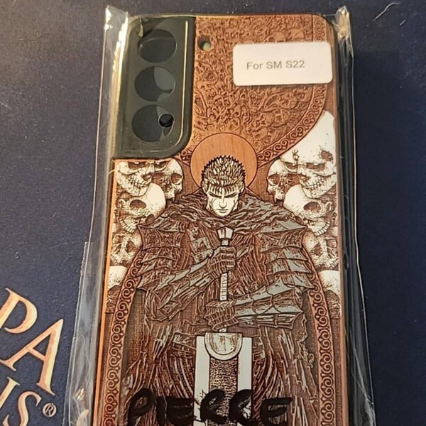 Howl's Moving Castle Phone Case Wood Laser Engraved Hand Painting for ...