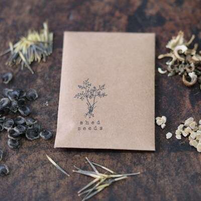 Seed Labels, Veggie Seed Labeling, Stamp Set for Seed Envelopes, Labels ...