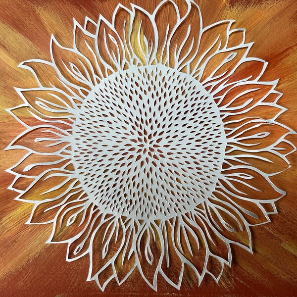 EMMA BOYES Papercut Template 'the Lakes' DIY - Etsy