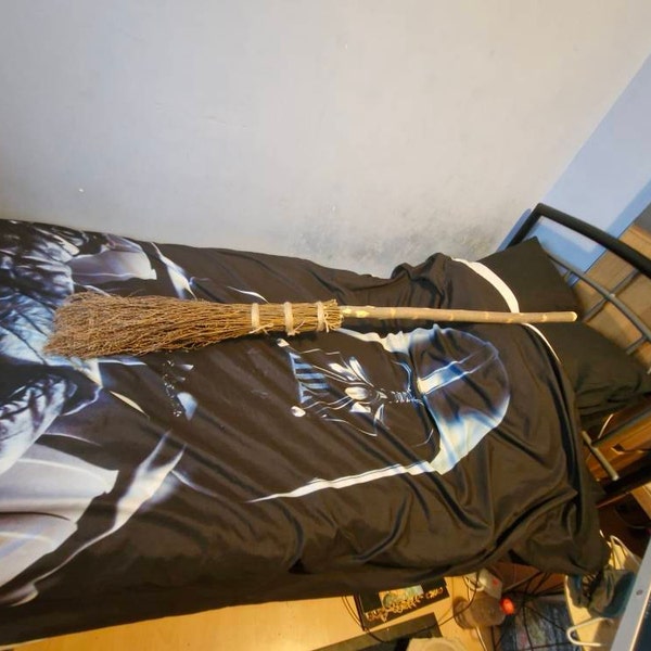Pagan Besom Broom Natural Witch Broom Wiccan Wedding Broom Witches ...