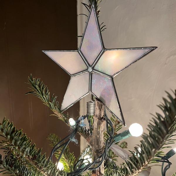 Moon and Star Tree Topper for Small Table Top Trees - Etsy