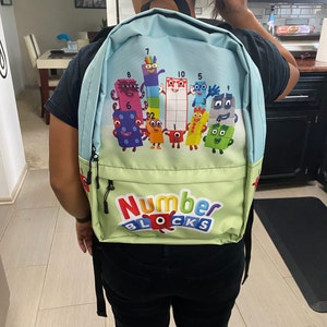 Numberblocks Wall clock | Etsy