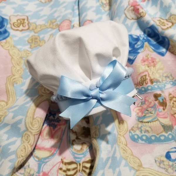 Adorable Bakery Sweet Mini Pastry Chef Hat ~ 7+ Base Colors and 9+ Trim ...