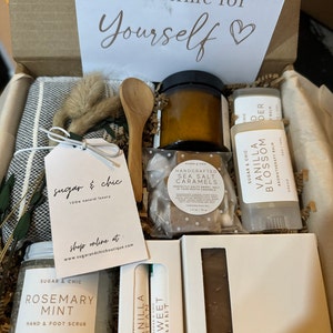 Self Care Spa Gift Box Relaxation Spa Set Unwind Spa Gift for Her ...