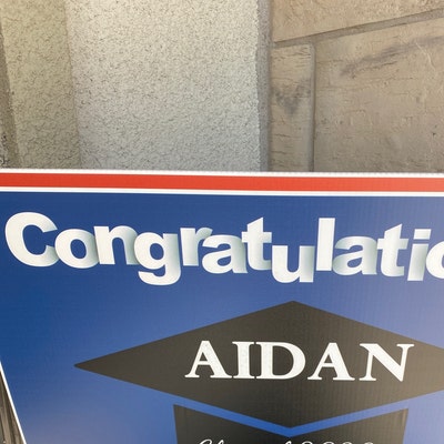 Personalized Senior Graduation Class of 2020 Yard Sign - Etsy