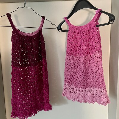 Crochet Dress PATTERN Chantilly Lace Sundress sizes up to - Etsy