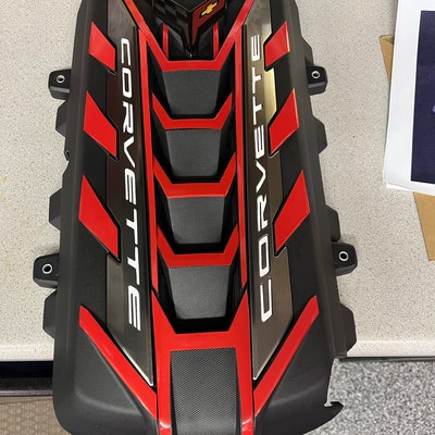 C8 Corvette Engine Cover Decals Package stickers Only - Etsy
